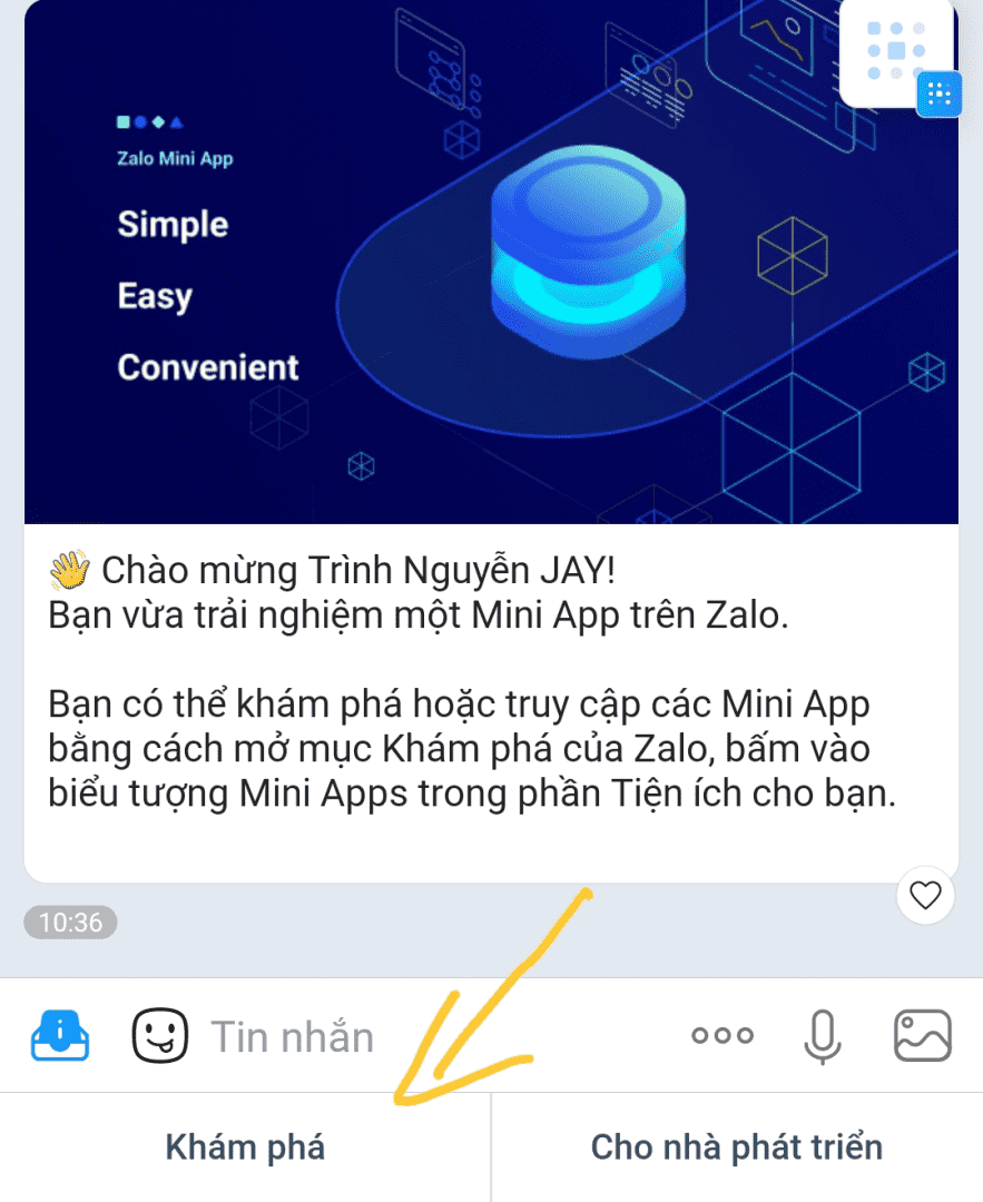 Instructions for using zalo OA on zalo app - JAYbranding