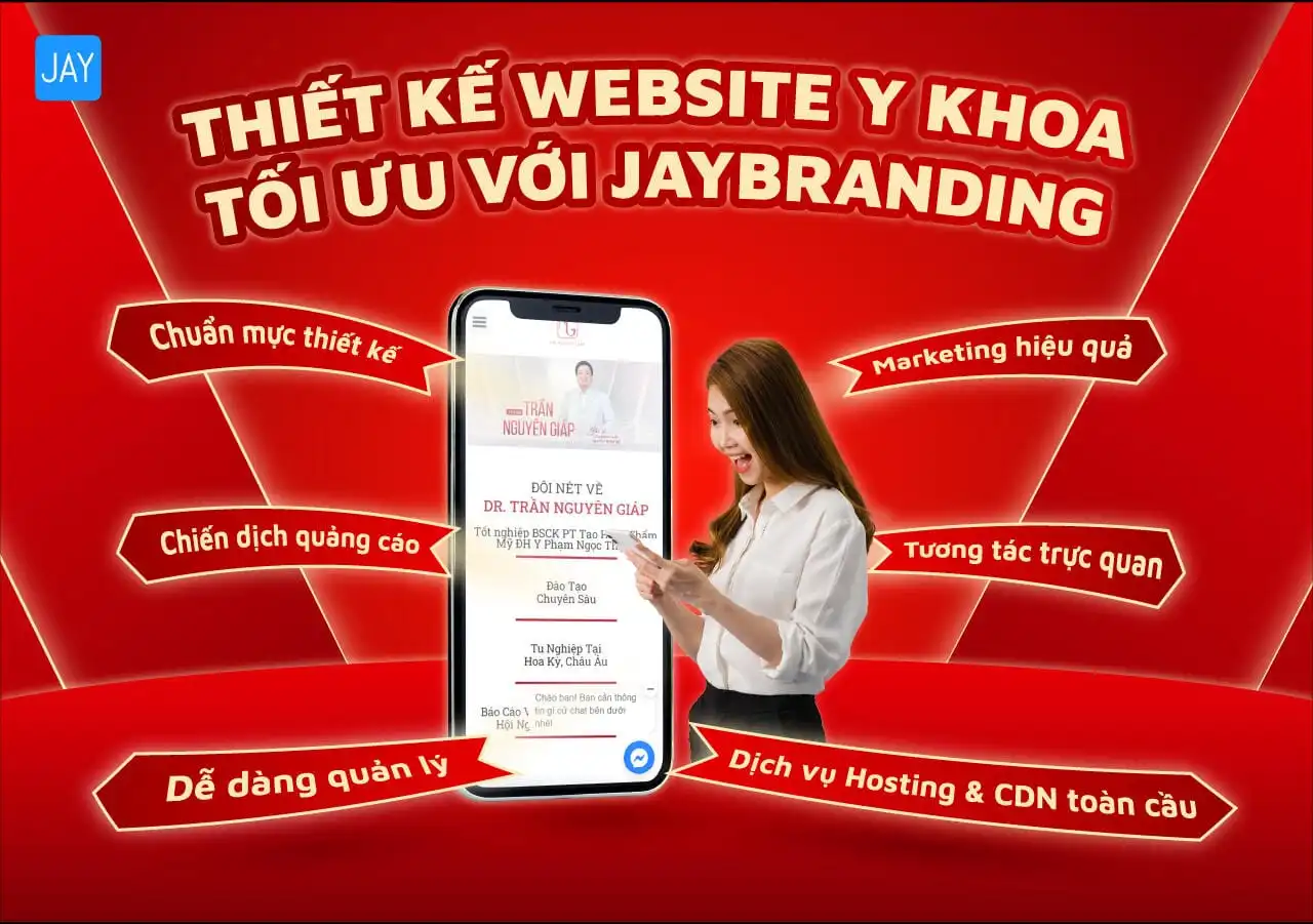 Website Design High-class Hospital, Clinic, Dental - JAYbranding